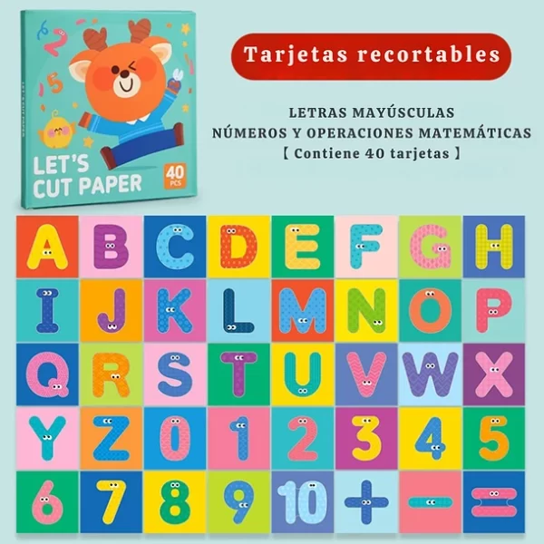 Tarjetas recortables